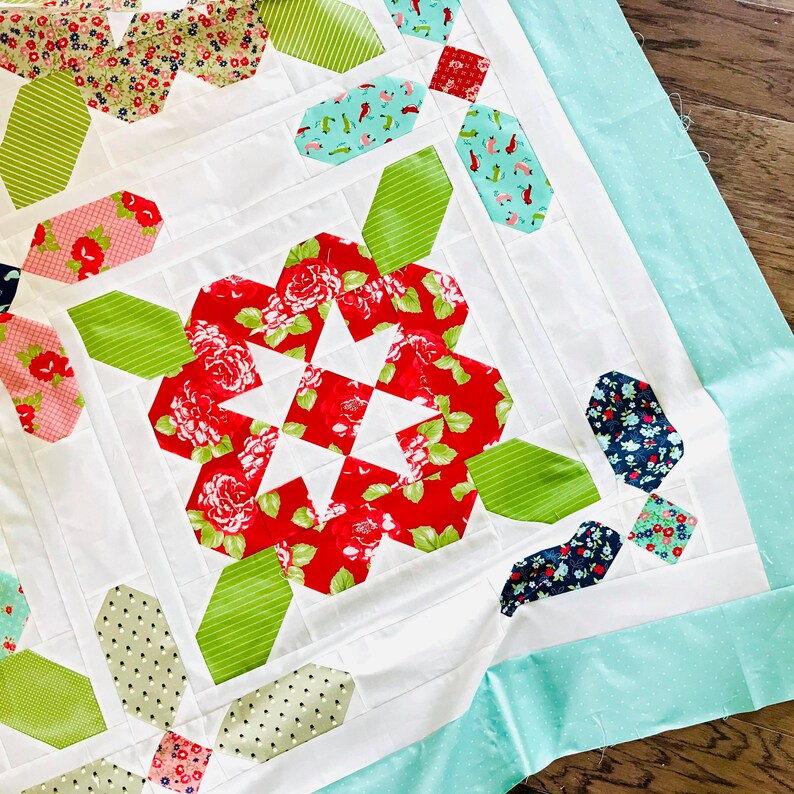 Glory Blooms Quilt PDF Pattern - Etsy