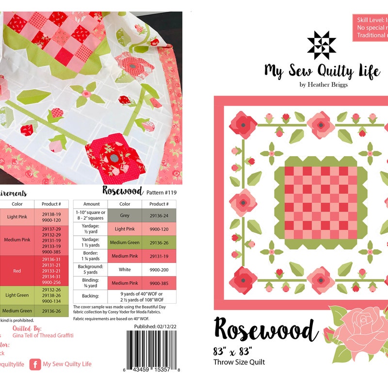 MySewQuiltyLife - Etsy