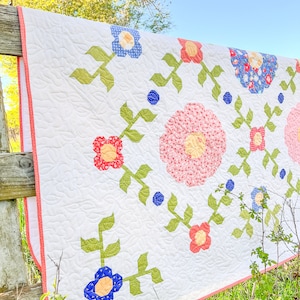 Cottage Charm Quilt Pattern - Paper Pattern - Etsy
