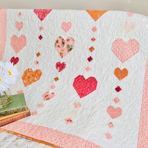 Heart on a String PDF Quilt Pattern - Etsy