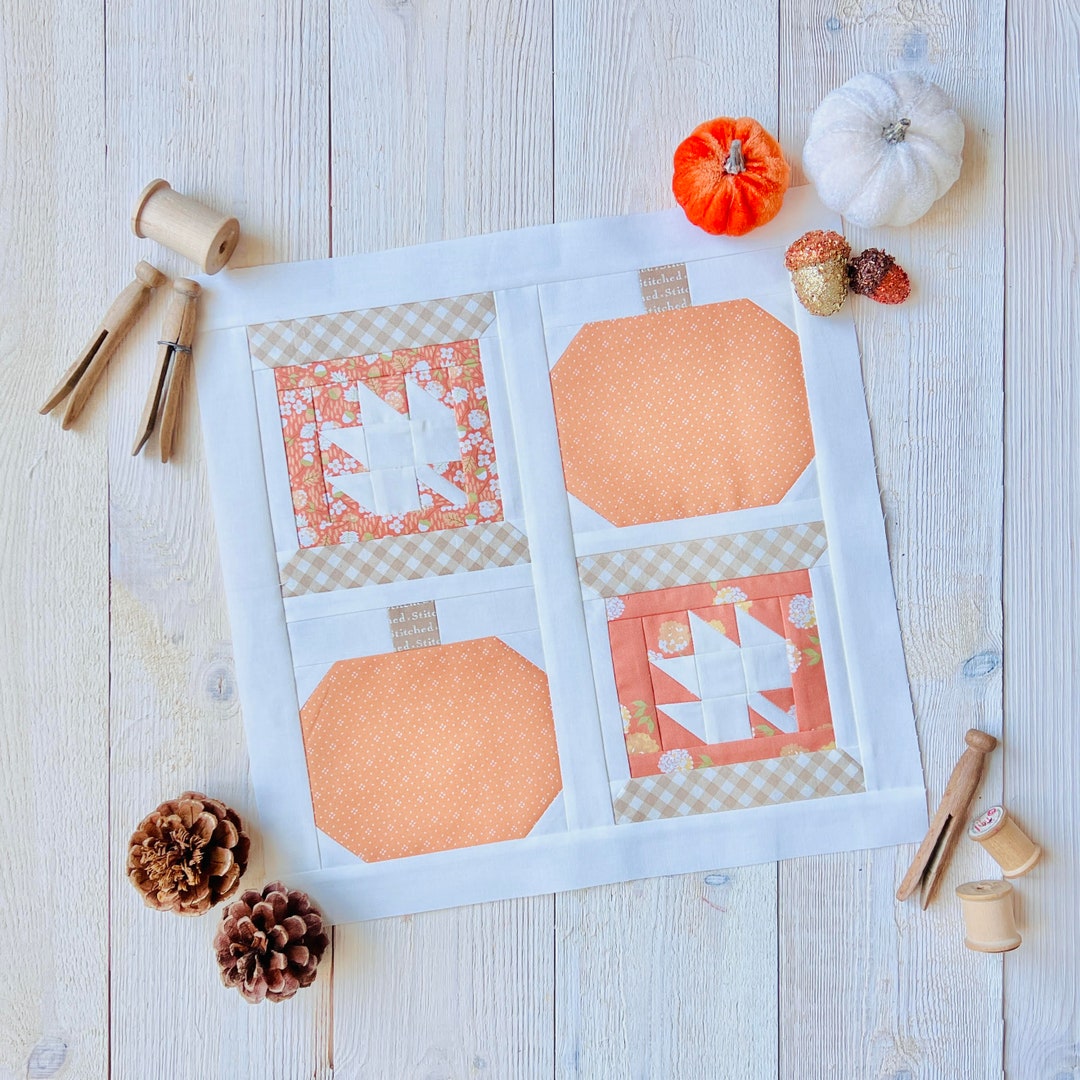 Sew Thankful Quilt Block PDF Pattern - Etsy