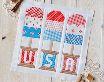 Sew Bloomy Quilt Block PDF Pattern - Etsy