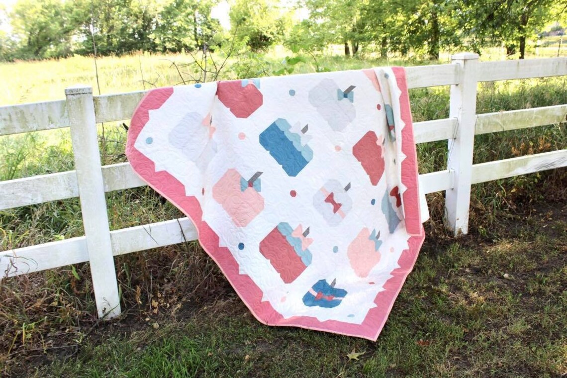 Prissy Pumpkins Quilt Paper Pattern - Etsy