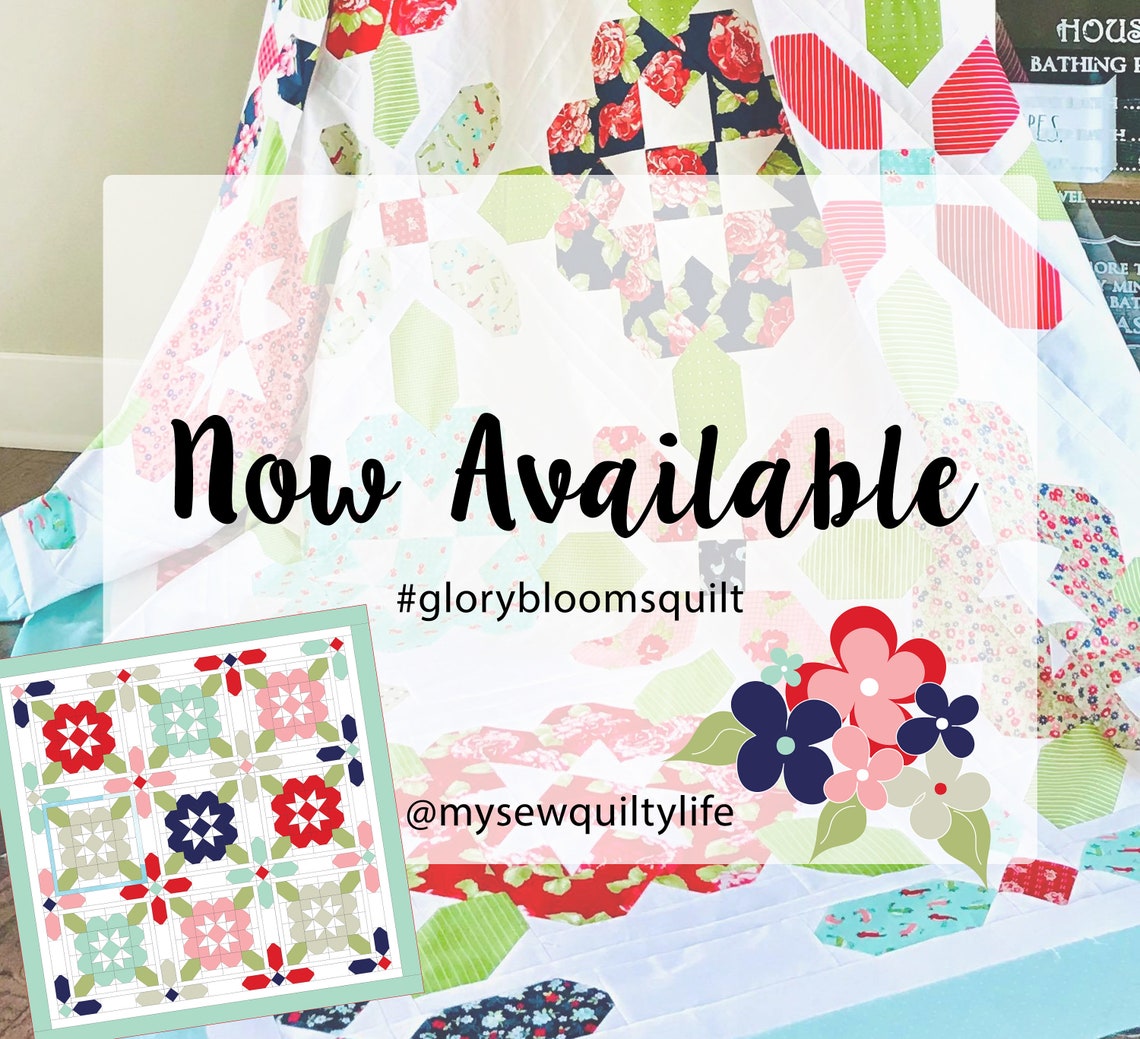 Glory Blooms Quilt PDF Pattern - Etsy