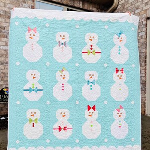 Snow Social PDF Pattern - Etsy
