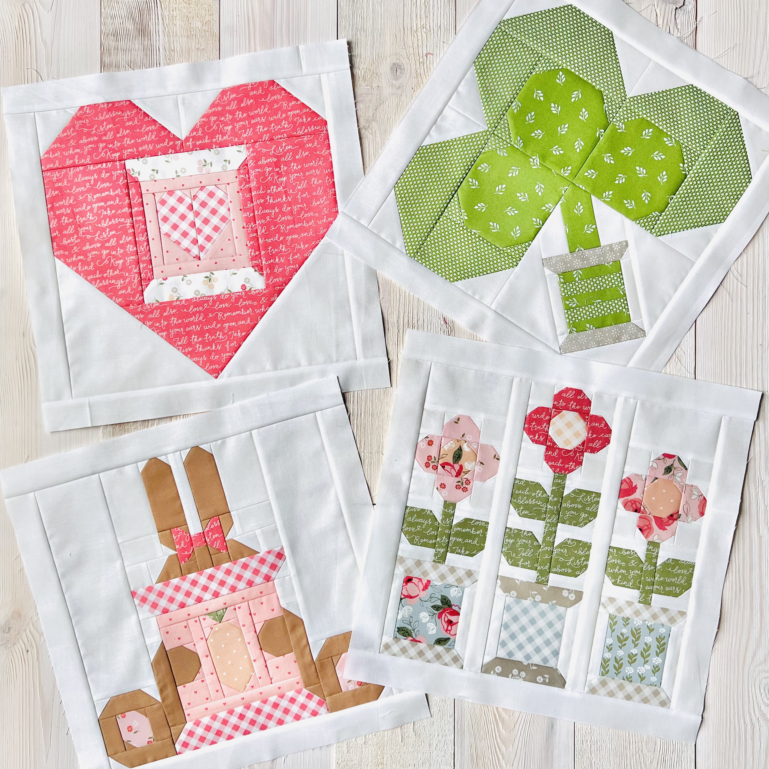 Sew Bloomy Quilt Block PDF Pattern - Etsy