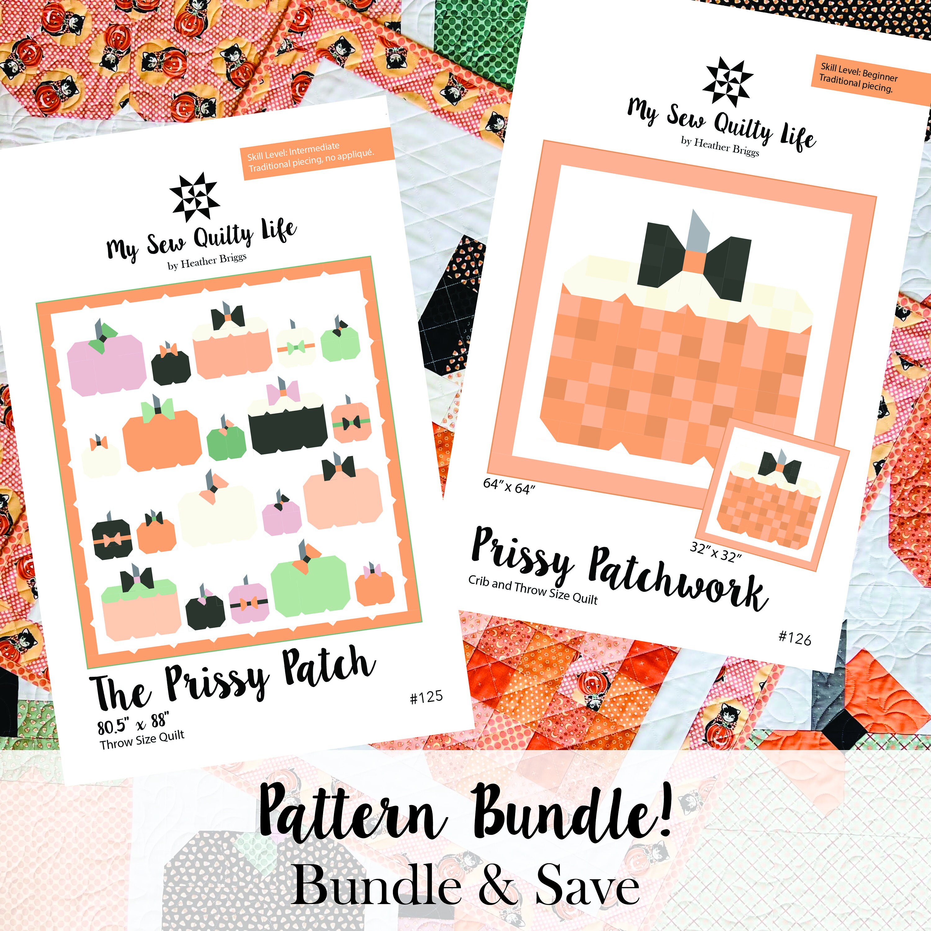 The Prissy Patch & Prissy Patchwork Pattern Bundle PDF - Etsy