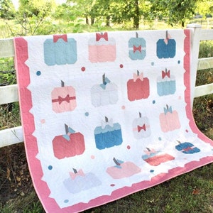 Prissy Pumpkins Quilt PDF Pattern - Etsy