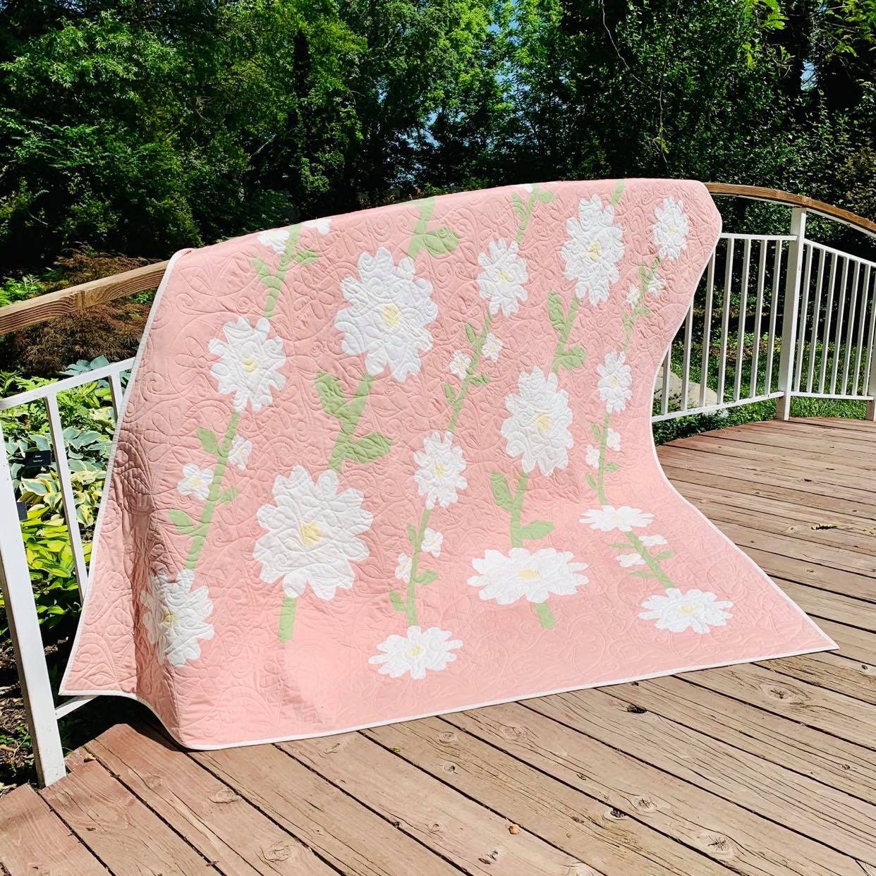Daisy Chain Quilt Paper Pattern - Etsy