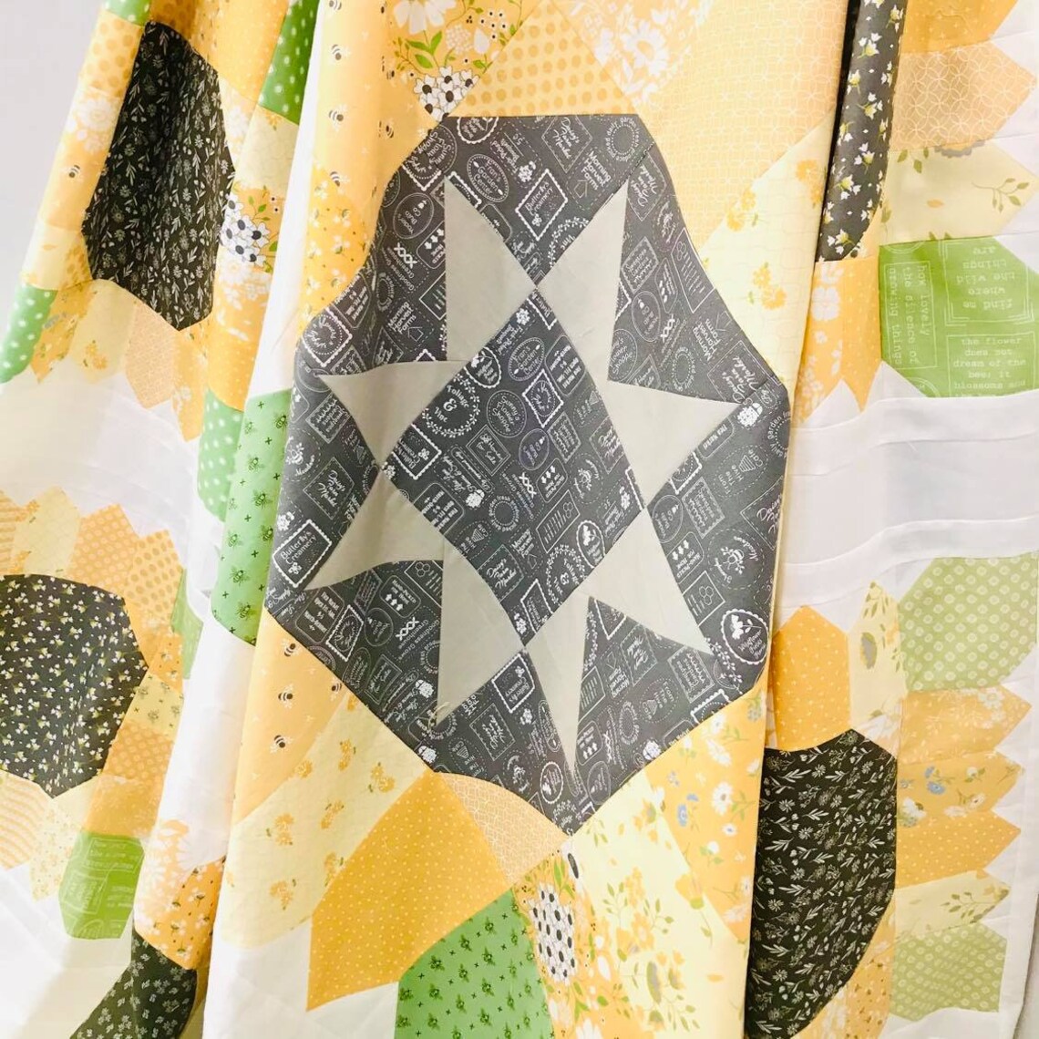 Sunflower Farms Quilt PDF Pattern | Etsy