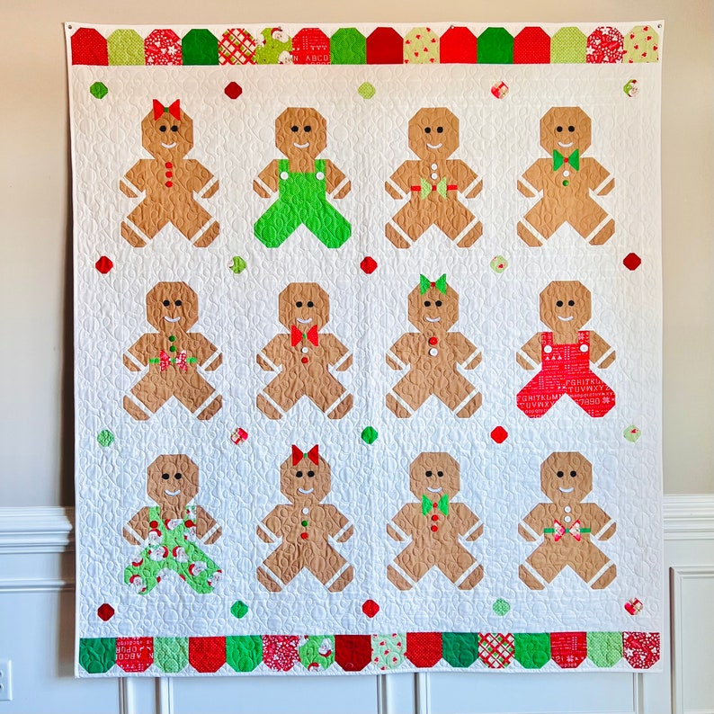 Ginger & Jolly Quilt PDF Pattern - Etsy