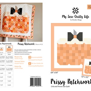 Prissy Patchwork PDF Quilt Pattern - Etsy