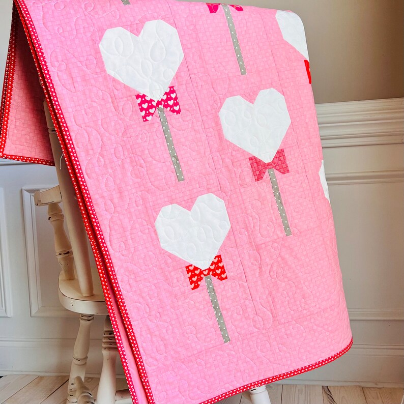 Heart Pops Quilt PDF Pattern - Etsy