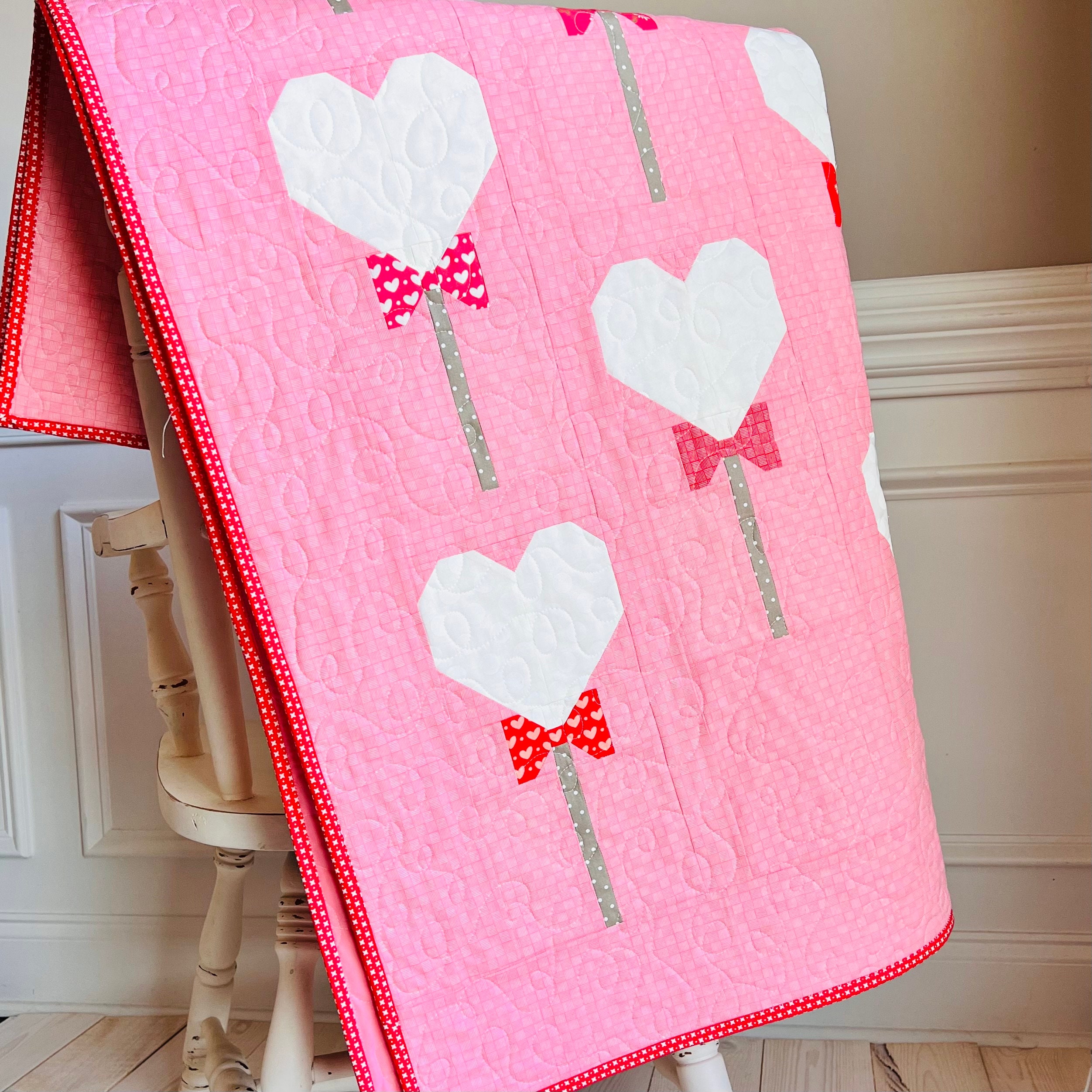Heart Pops Quilt PDF Pattern - Etsy