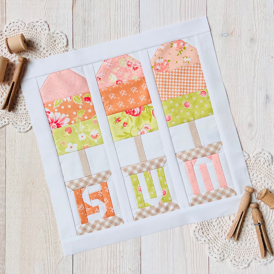 Sew Yummy Quilt Block PDF Pattern - Etsy