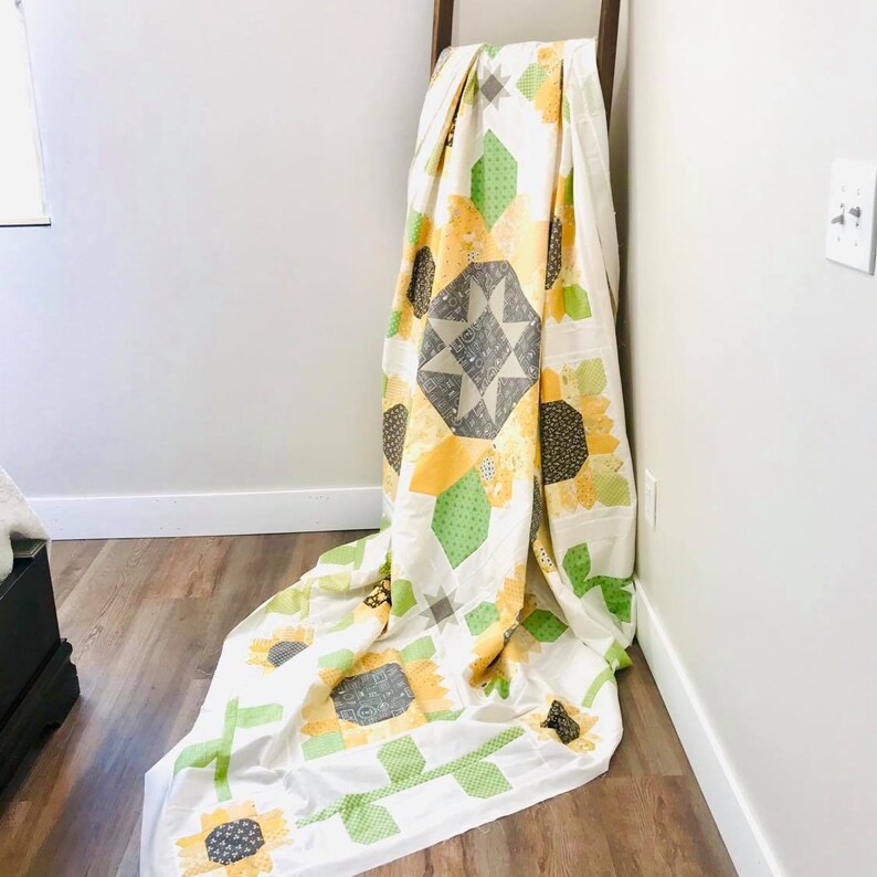 Sunflower Farms Quilt PDF Pattern - Etsy