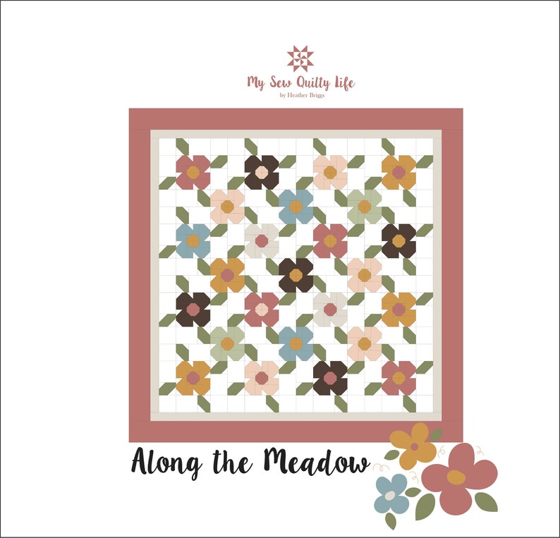 Along the Meadow Quilt PDF Pattern - Etsy