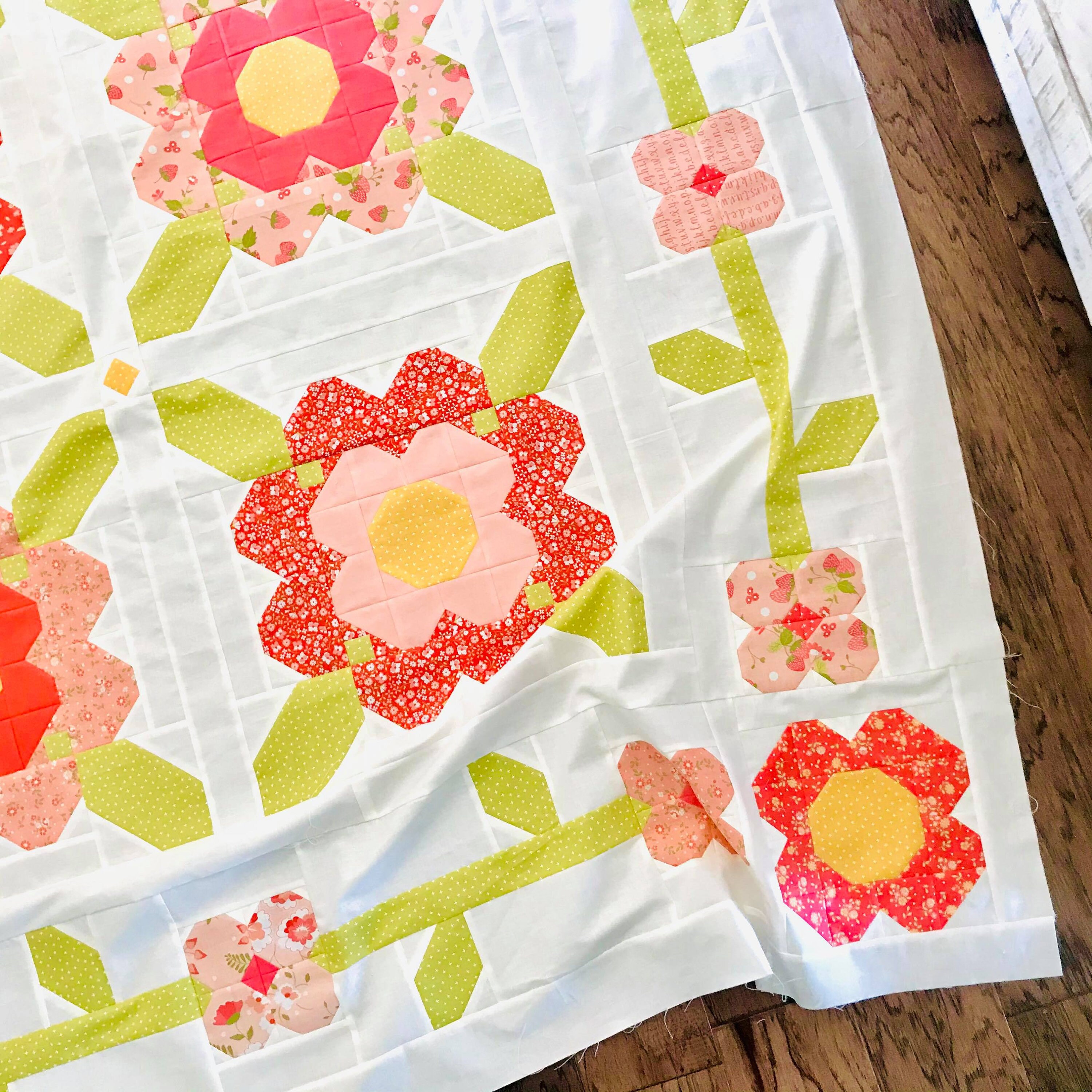 Garden Side Quilt Paper Pattern - Etsy
