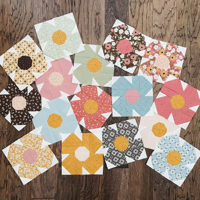 Along the Meadow Quilt PDF Pattern - Etsy