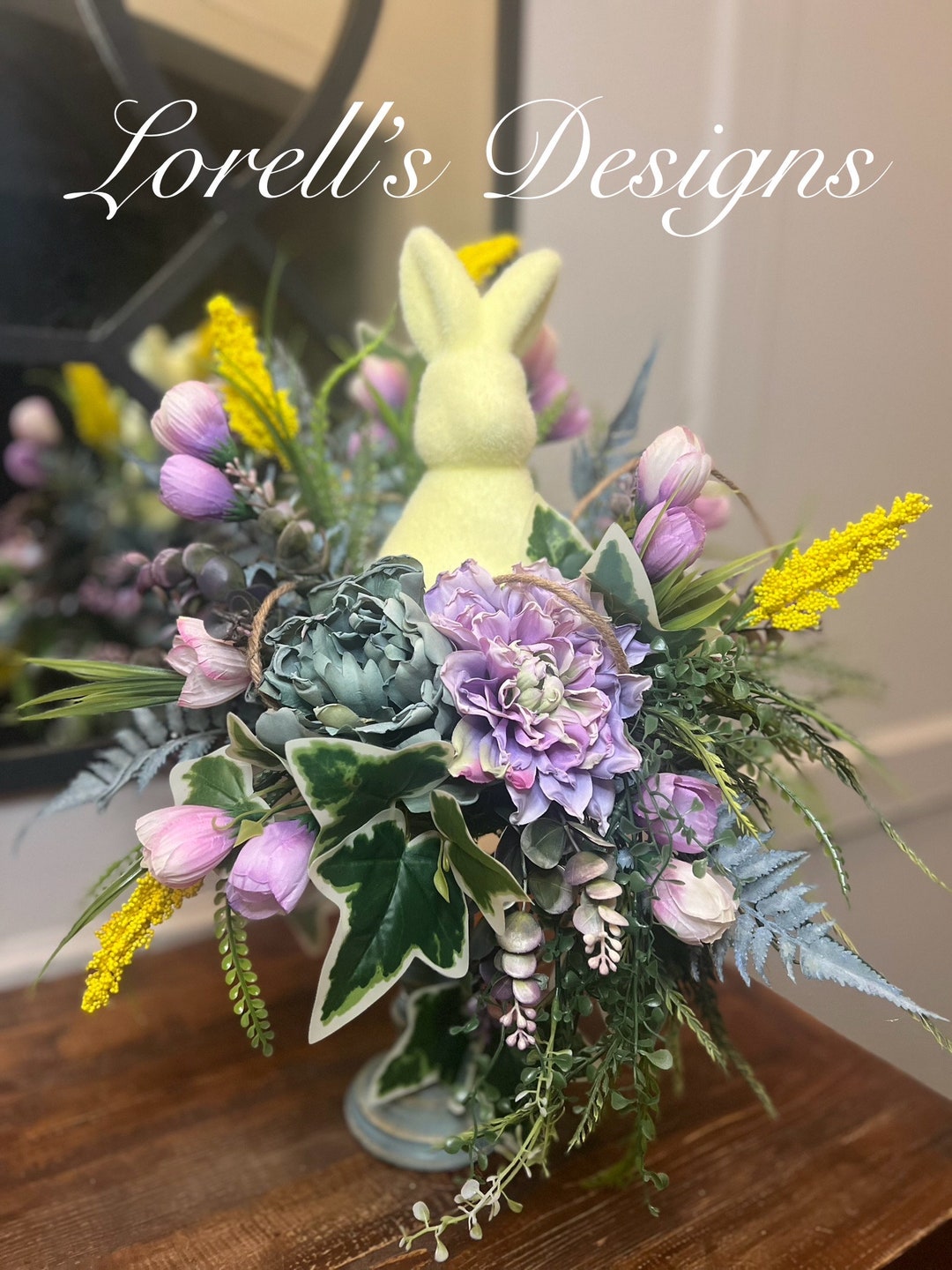 Easter Centerpiece, Floral Arrangement, Easter Floral Arrangement ...
