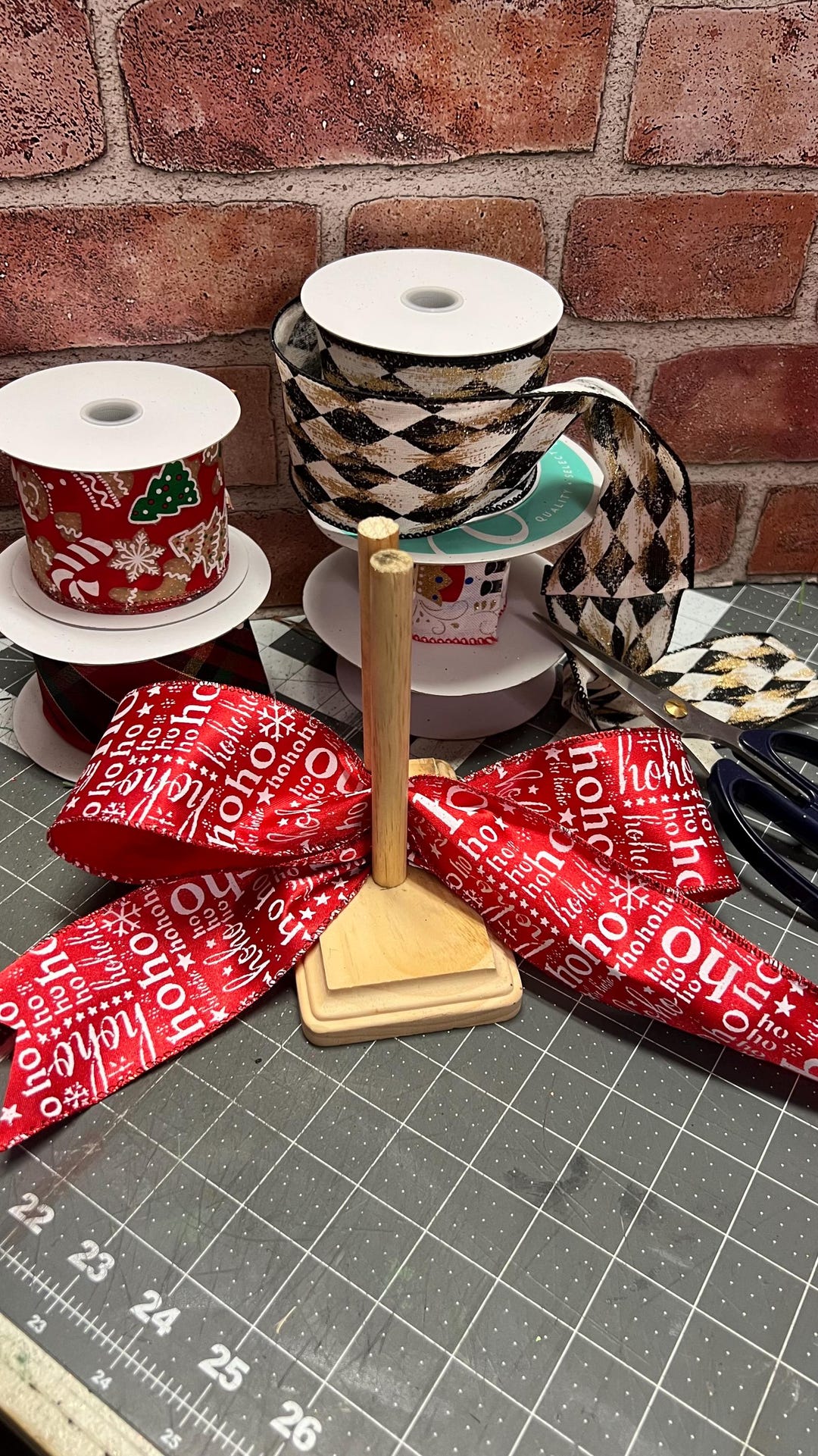 Bow Maker, Ribbon Holder, Mesh Holder, Handmade Bow Maker - Etsy