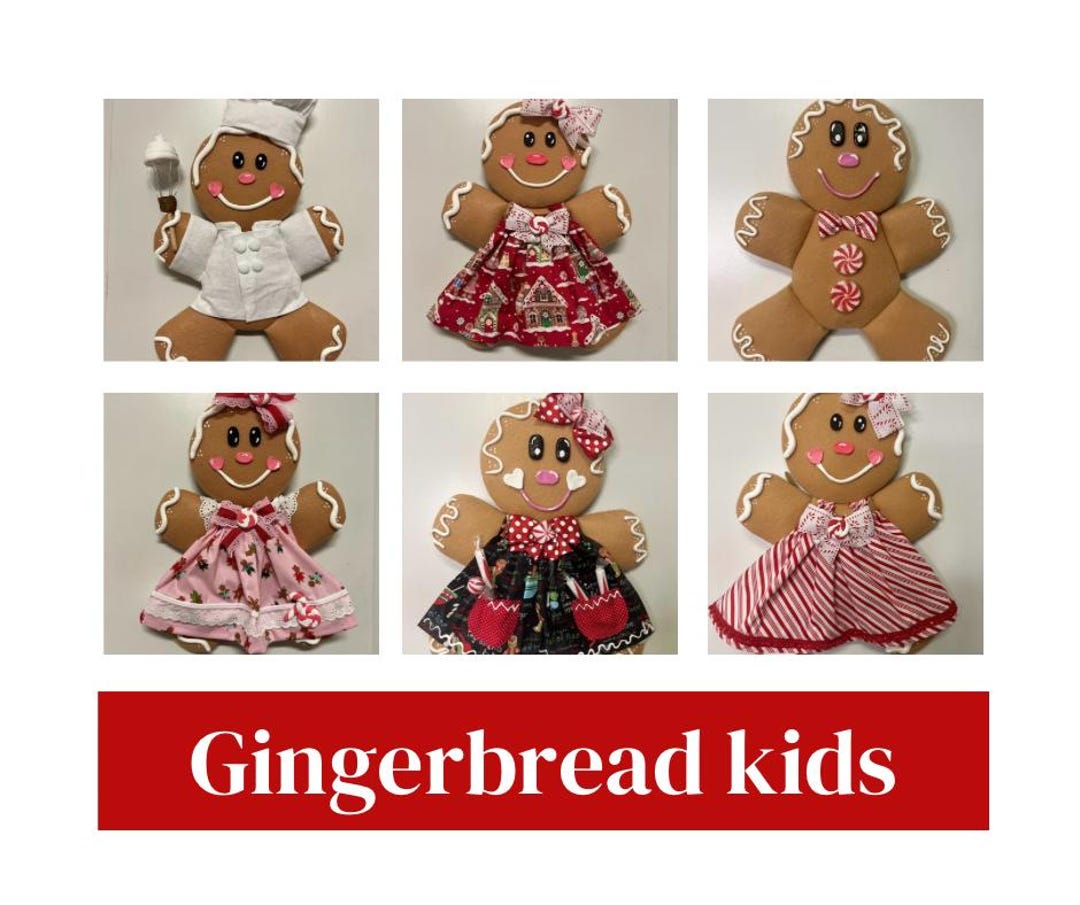 Made to Order Gingerbread Attacheents, Gingerbread Girl, Gingerbread ...