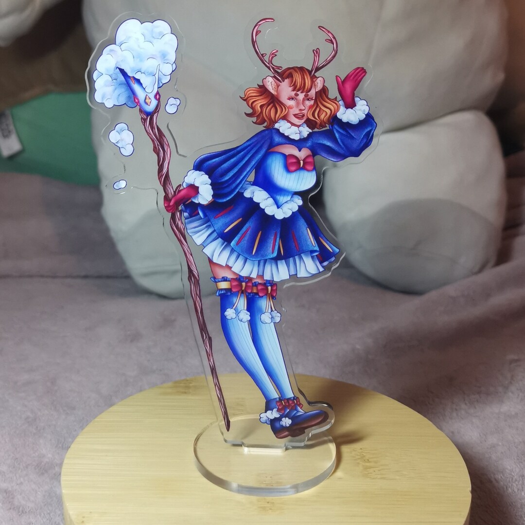 Snow Magical Girl Standee - Etsy