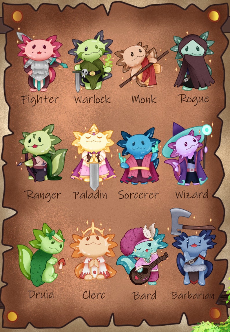 Mystery Fantasy Axolotl Box - Etsy