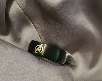 Comic Book Rings Vintage Superhero Jewelry With Ring Box - Etsy