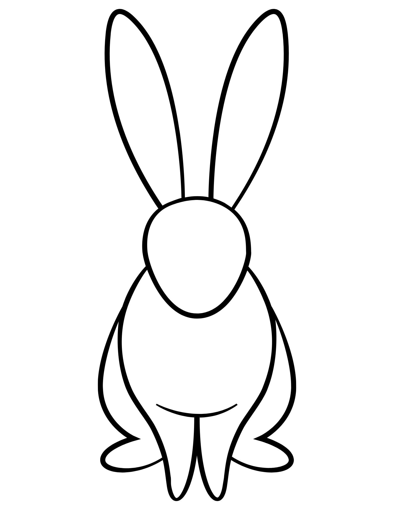 Bunny Cut Outs - Etsy