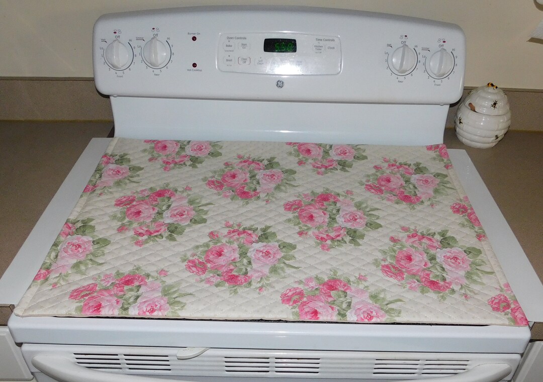 Stove Top Cover and Protector for Glass Ceramic Stoves Quilted Material ...