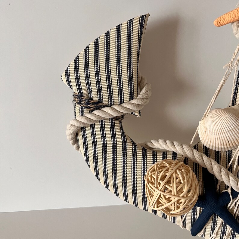 Nautical Anchor Wreath Attachment, Beach Decor, Lake Decor, #WAAM - Etsy
