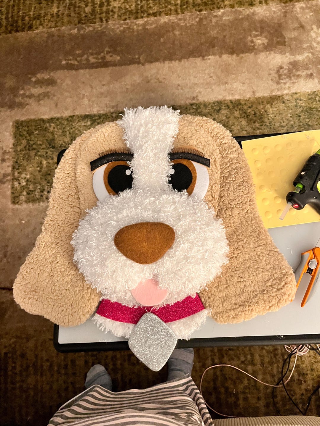 XL Doodle Dog Wreath Attachment, Everyday Dog Lovers Wreath Attachment ...