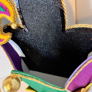 PREORDER Mardi Gras Jester’s Crown Wreath Attachment With Sceptre ...