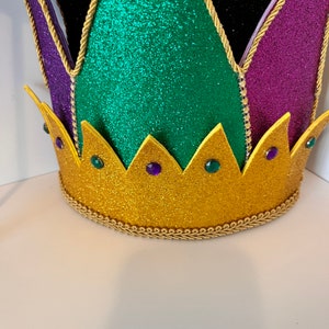 PREORDER Mardi Gras Jester’s Crown Wreath Attachment With Sceptre ...