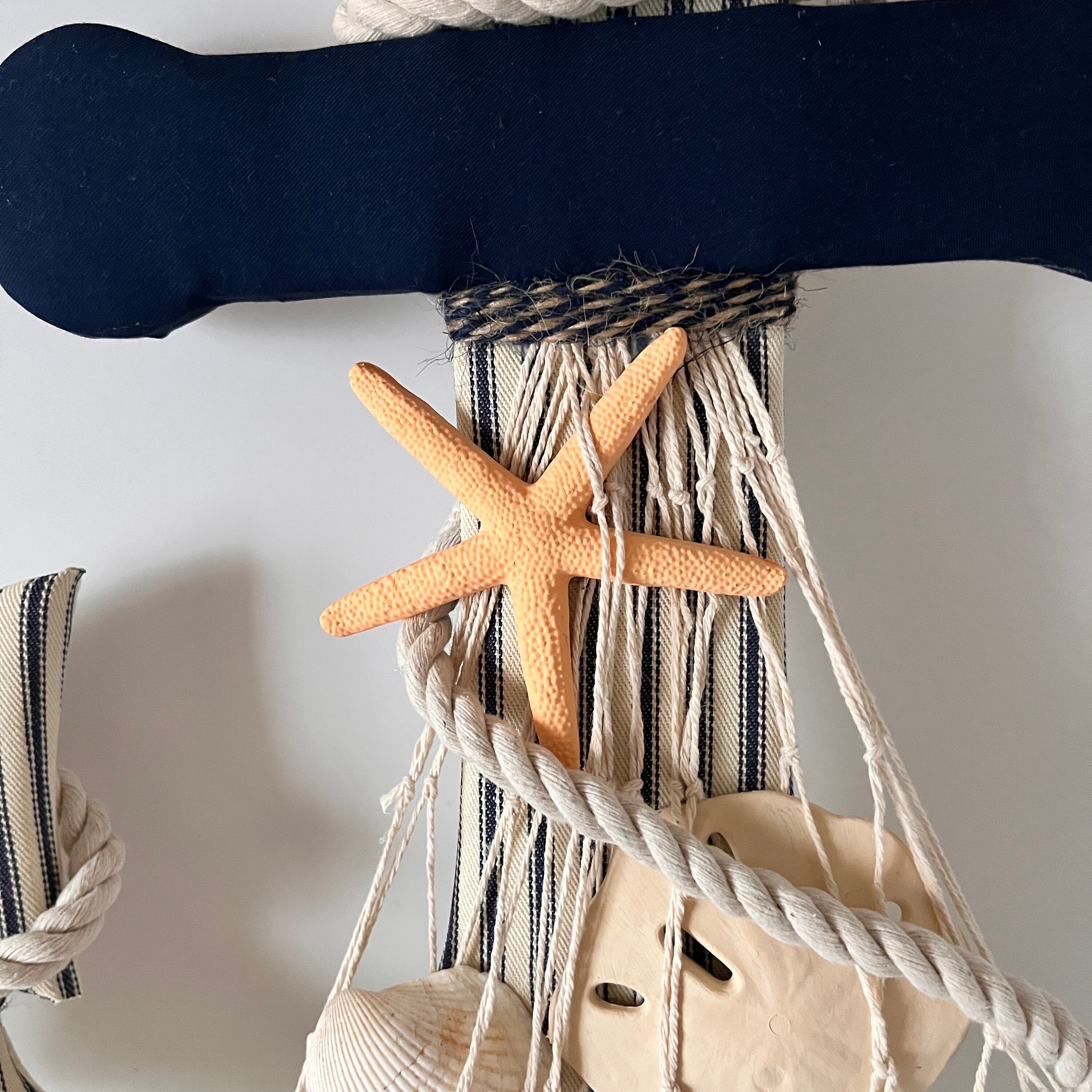 Nautical Anchor Wreath Attachment, Beach Decor, Lake Decor, #WAAM - Etsy