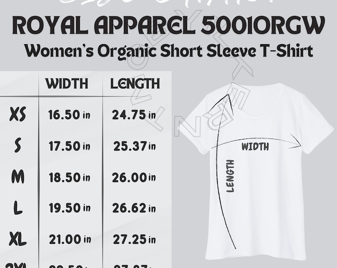 Printable T-shirt Size Reference Chart Tracker Sheet for Small ...