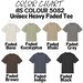 As Colour 5082 Size Chart | as Colour 5082 Mockup and Size Chart Color ...