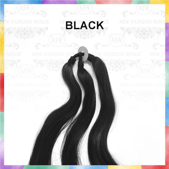 Long Braided Indian Hair