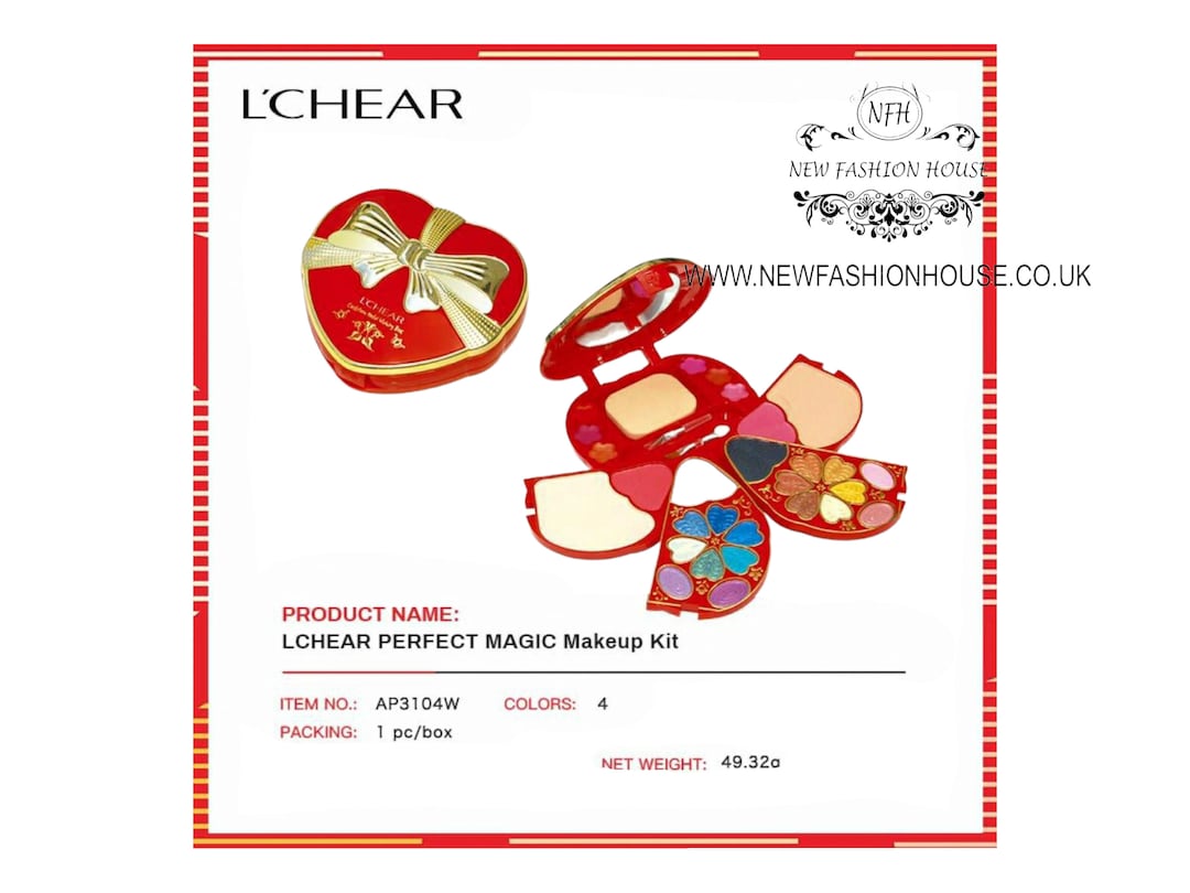 LCHEAR Make up Kit Full Set Professional Eyeshadow, Blusher, Powder ...
