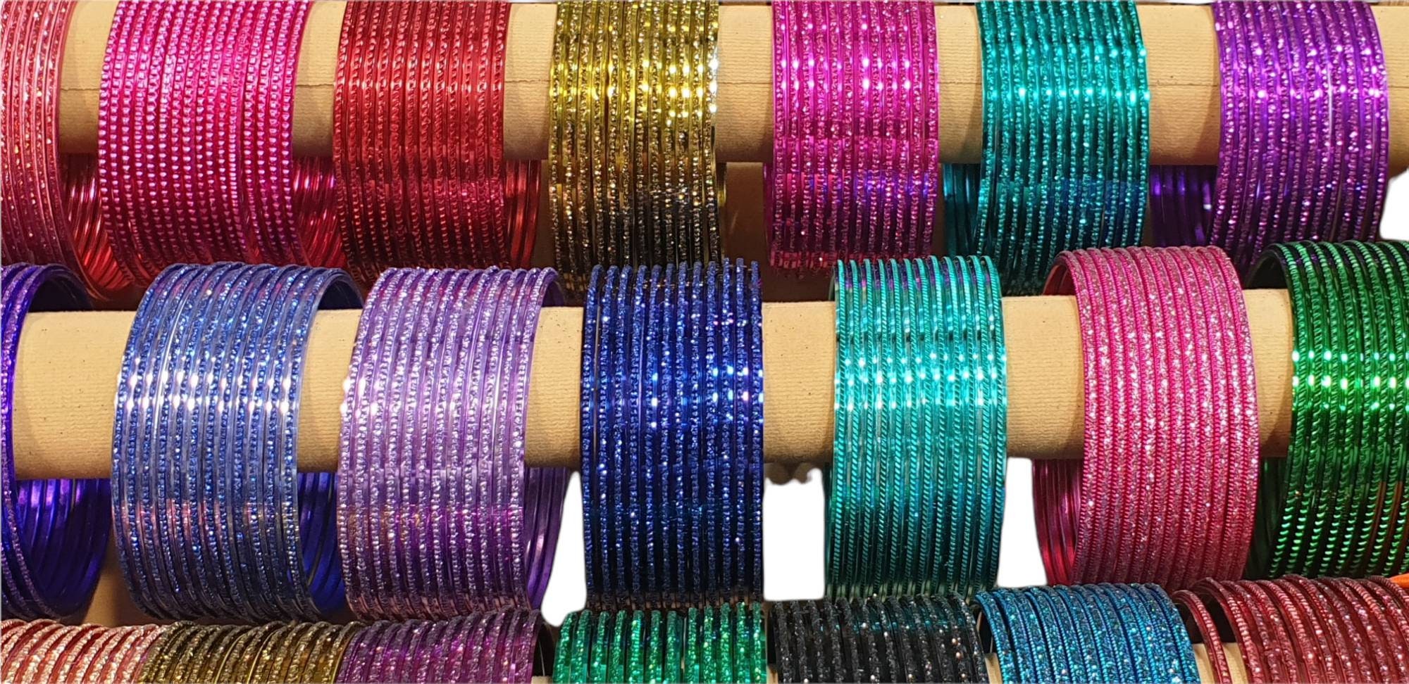 96 Indian Bangles in Sets in Asstd Colours for Gift Favors - Etsy