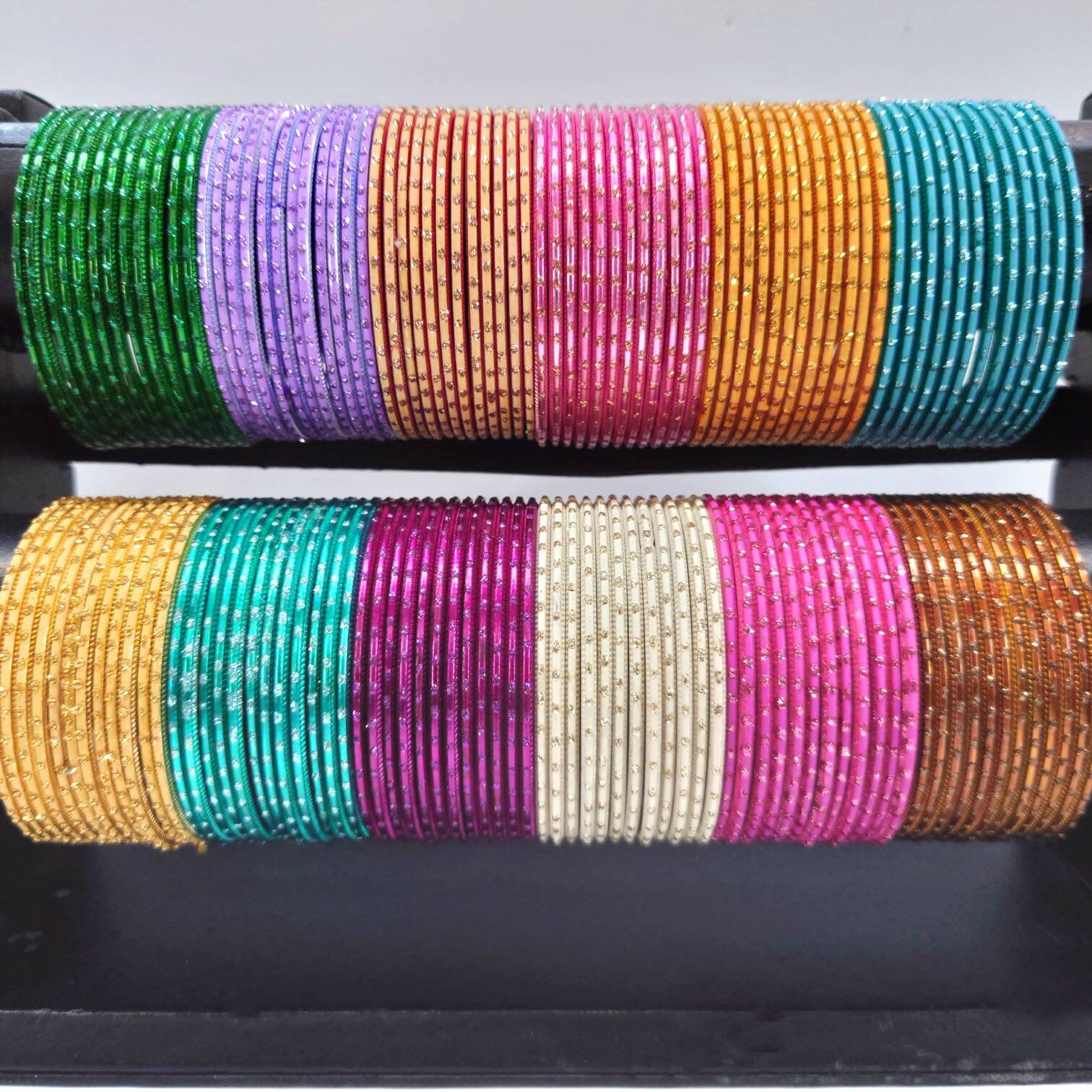 96 Indian Bangles in Sets in Asstd Colours for Gift Favors - Etsy