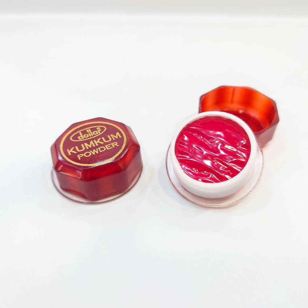 2x Kumkum Powder Sindoor Hindu Pooja Indian Ritual in Red or Maroon for ...