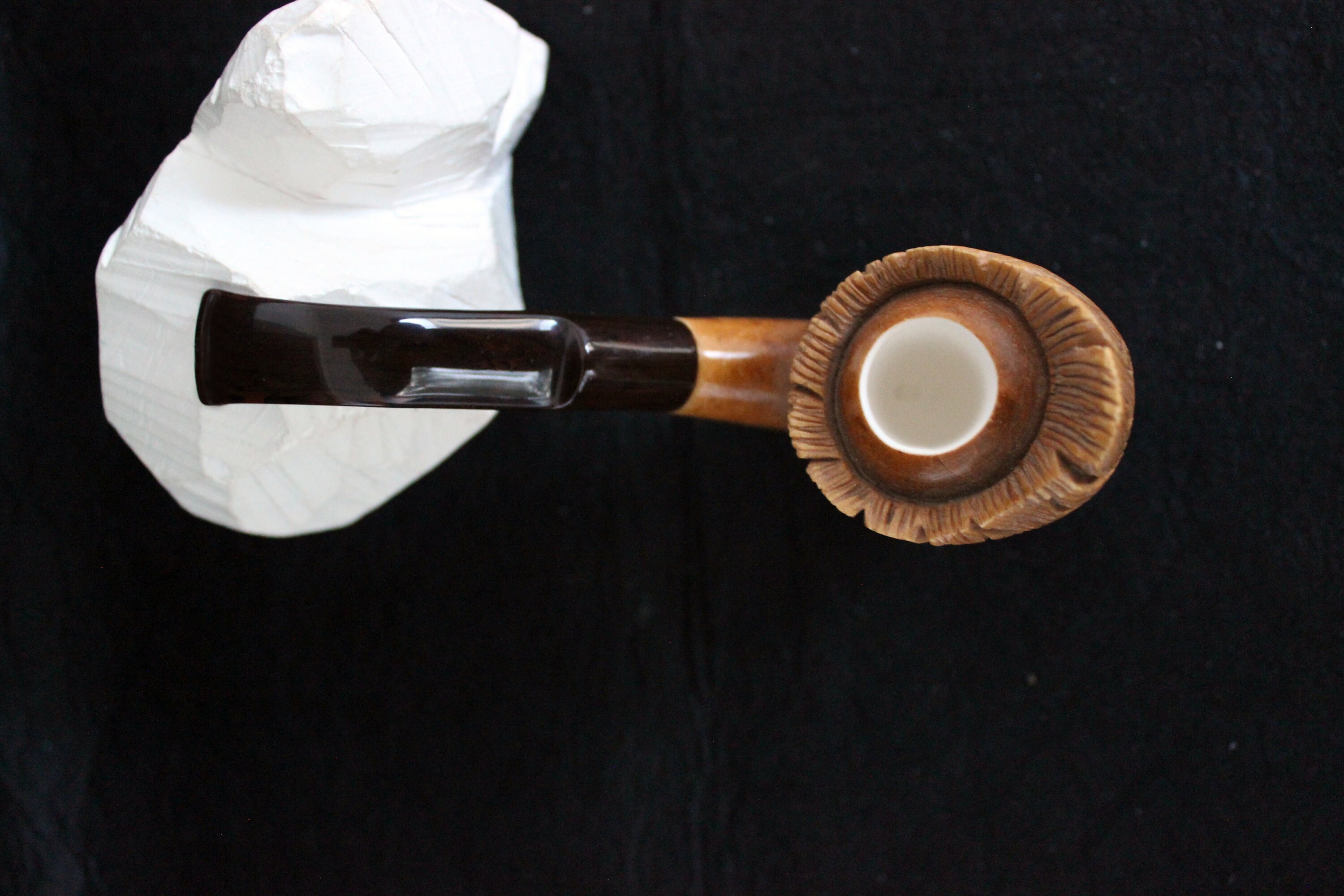 STAR MEERSCHAUM Pipes - Groot Block Meerschaum pipe