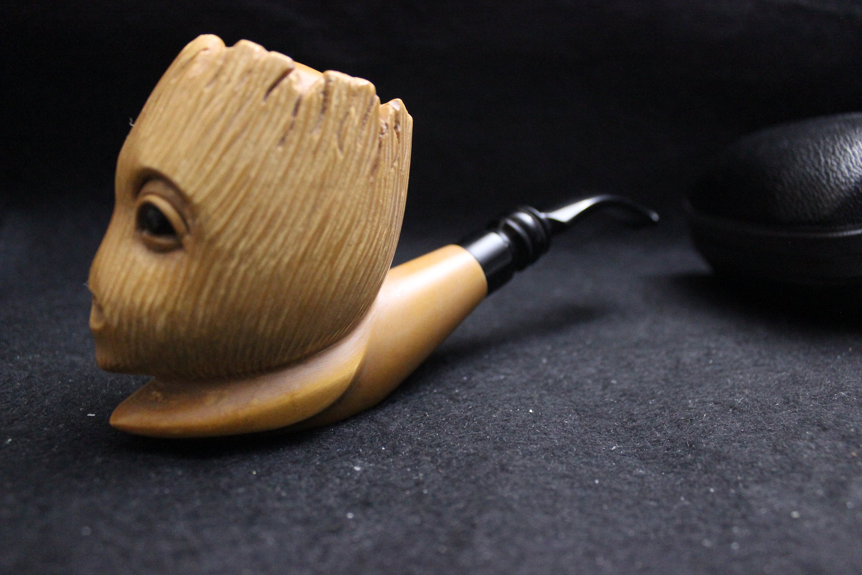 STAR MEERSCHAUM Pipes - Groot Block Meerschaum pipe