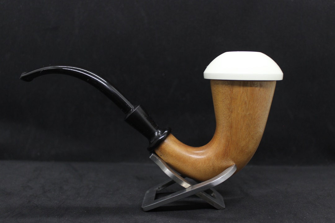 Calabash Pipe Made of Okoume Tree Natural Color With Premium Grade ...