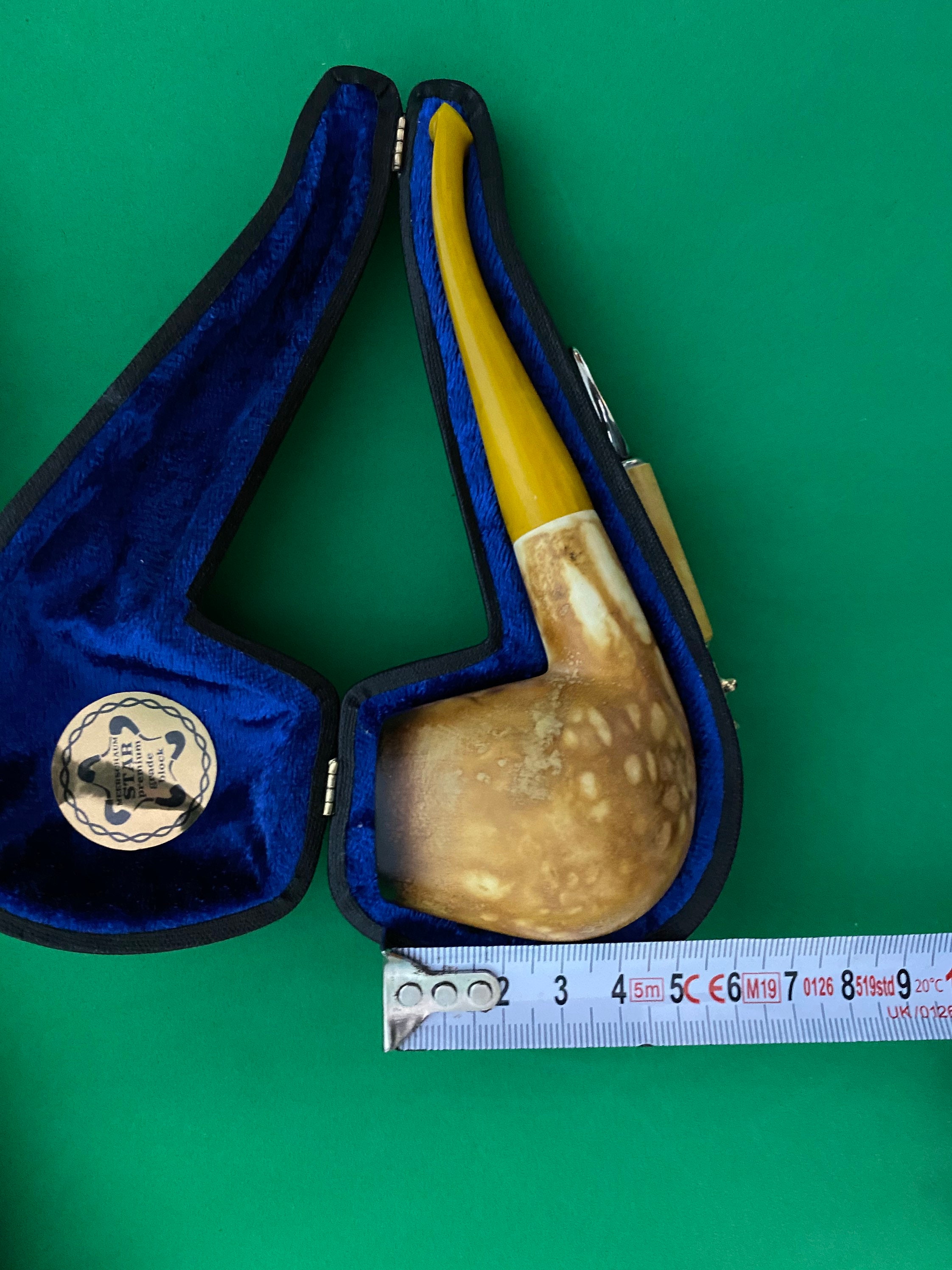 Star block meerschaum pipes Lee Van Cleef replica