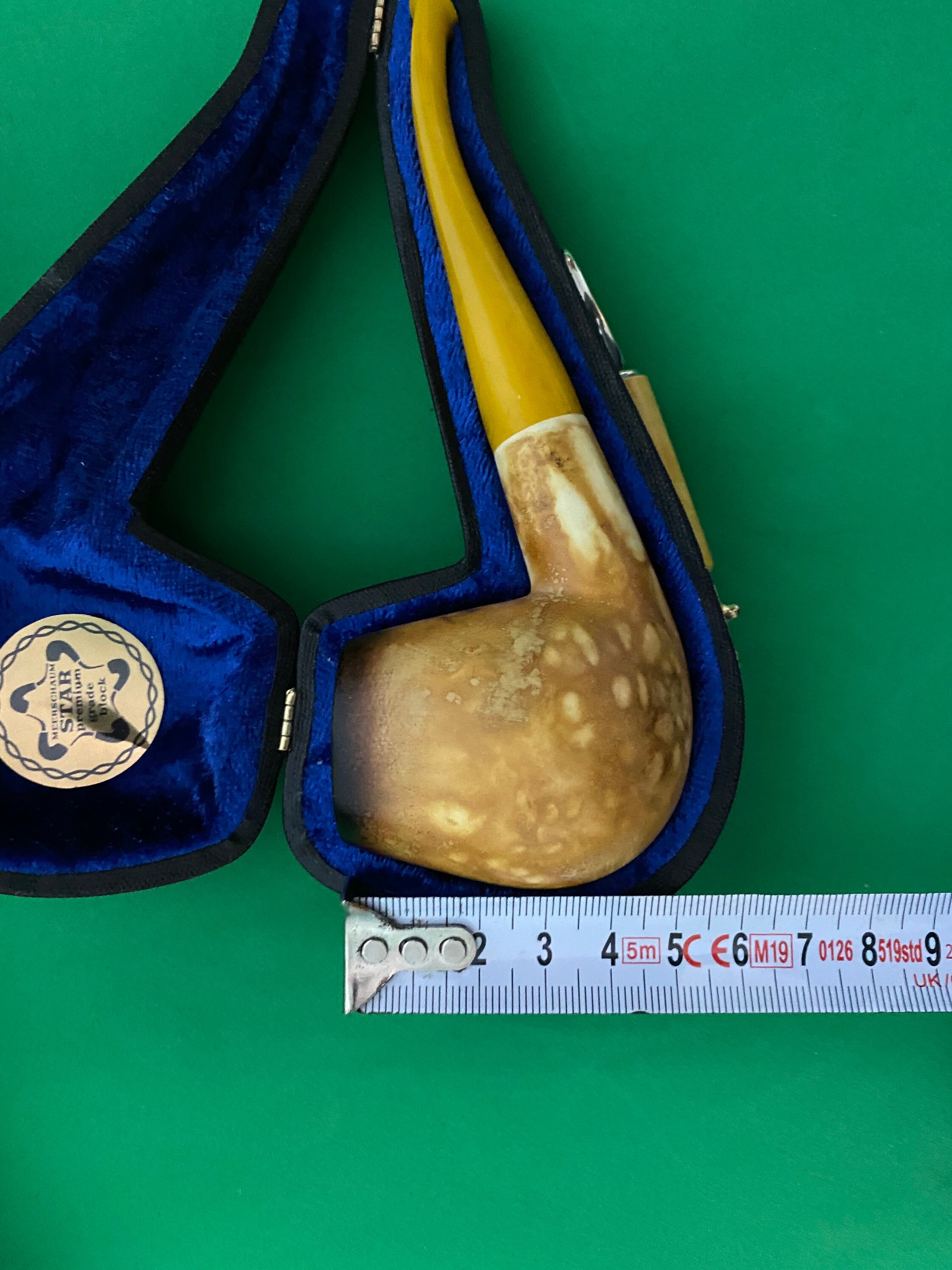 Star block meerschaum pipes Lee Van Cleef replica