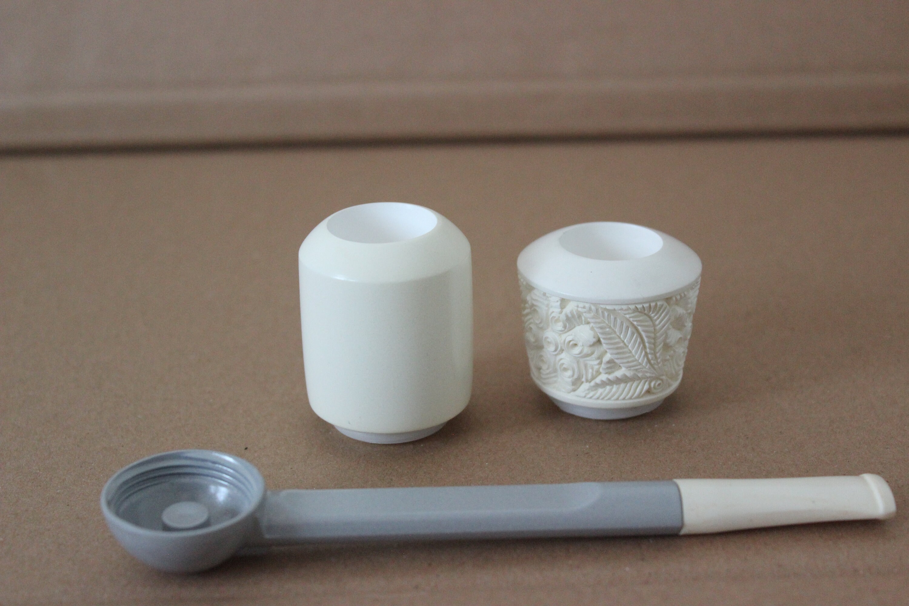 Falcon pipe Block meerschaum bowl smooth cylinder Pipes Tobacciana etna ...