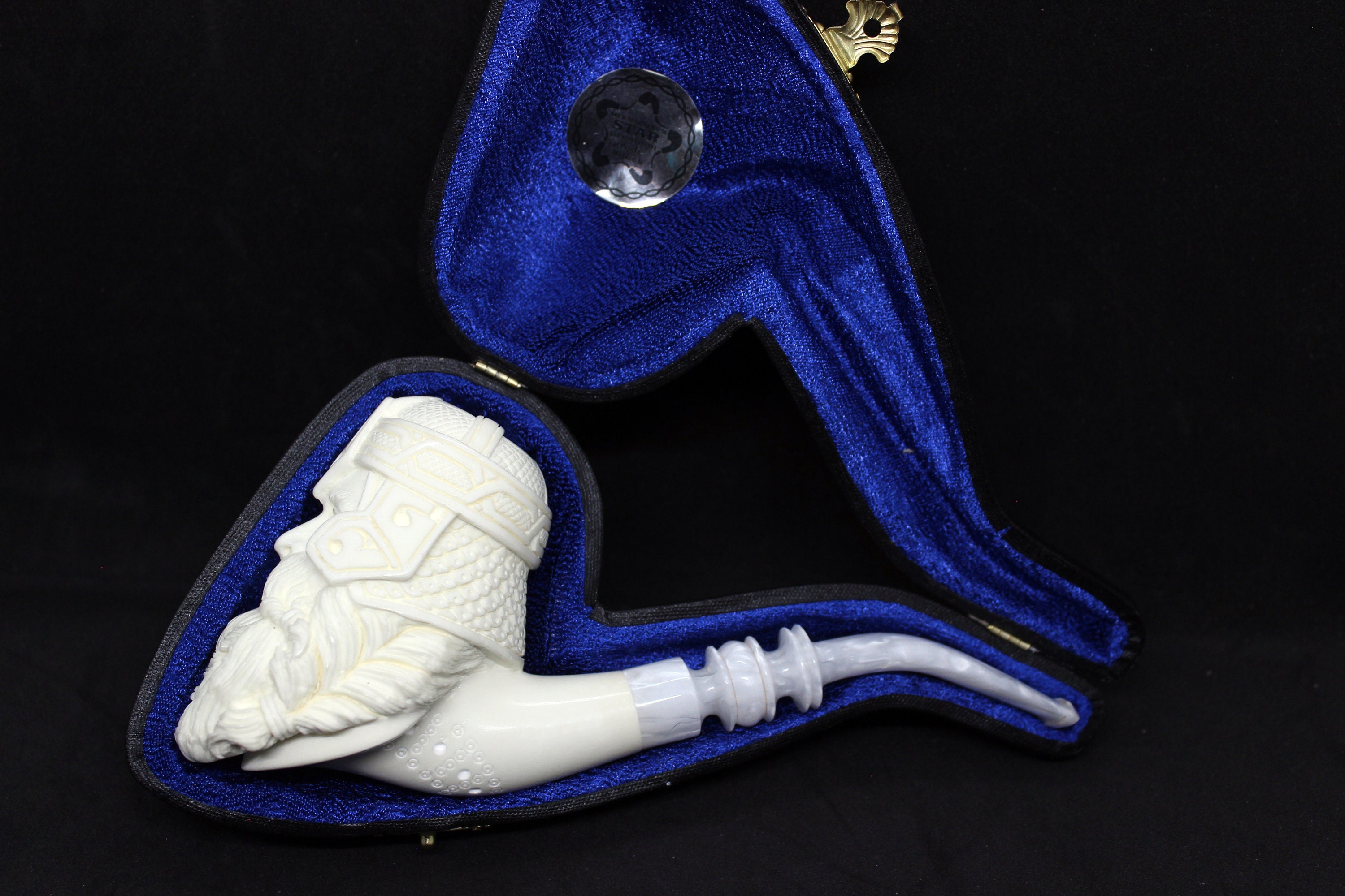 STAR Meerschaum pipes - block meerschaum Dwarf pipe